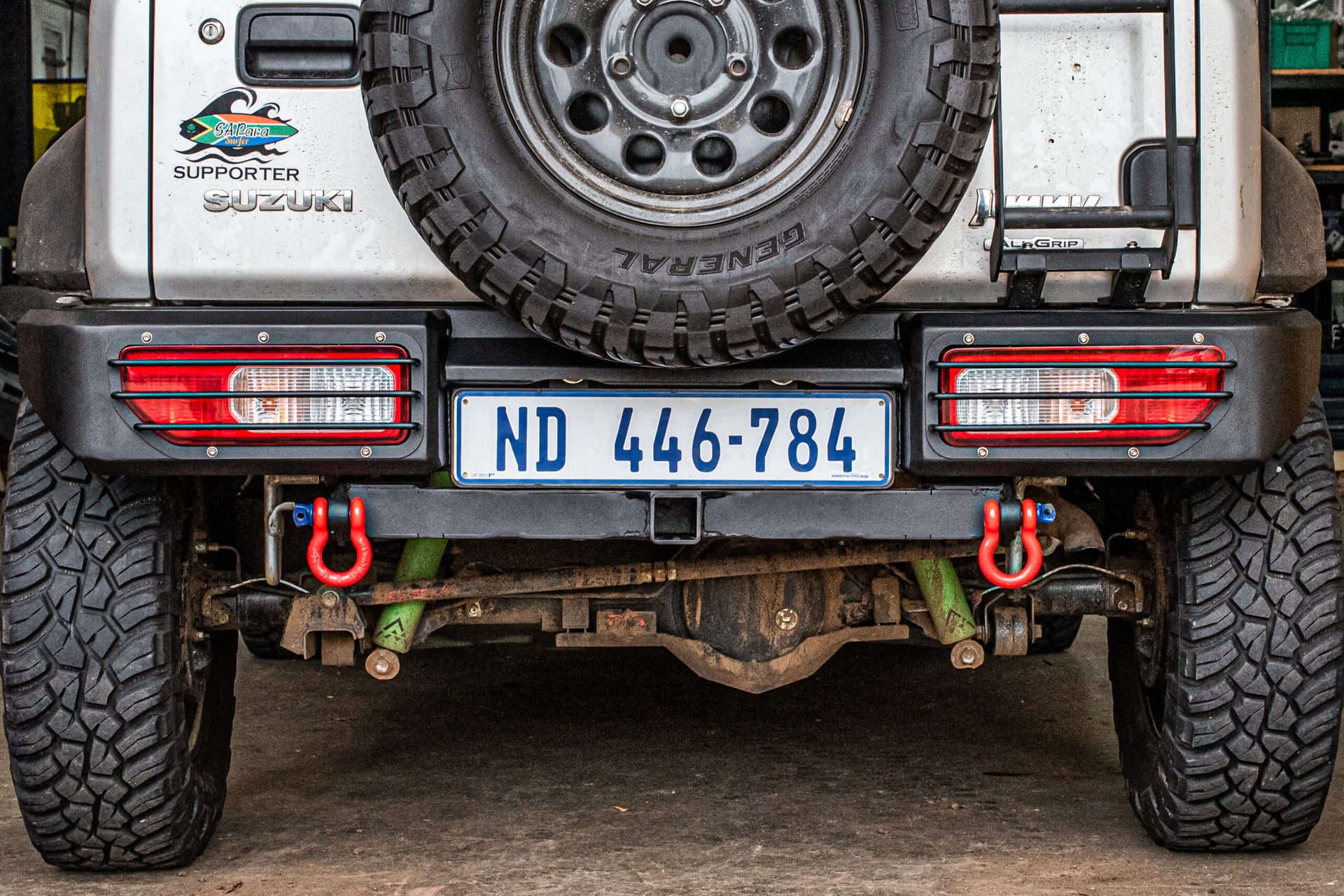 DES SOL Rear Bumper & Tow Bar Combo (Jimny Year 2018+) – JimSA.co.za